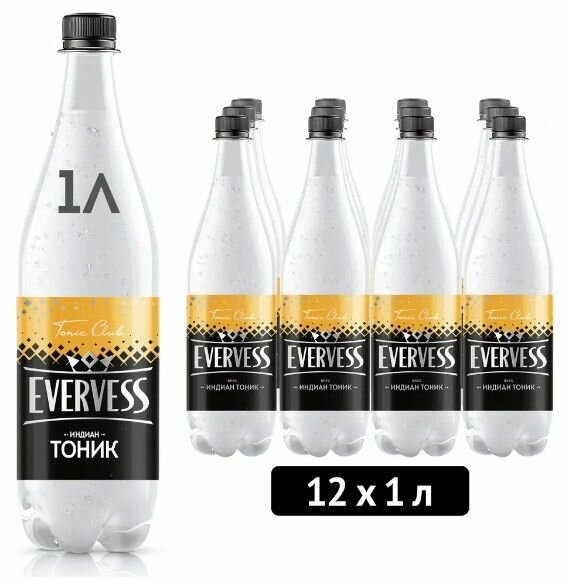 Evervess Tonic 1л* 12 шт.