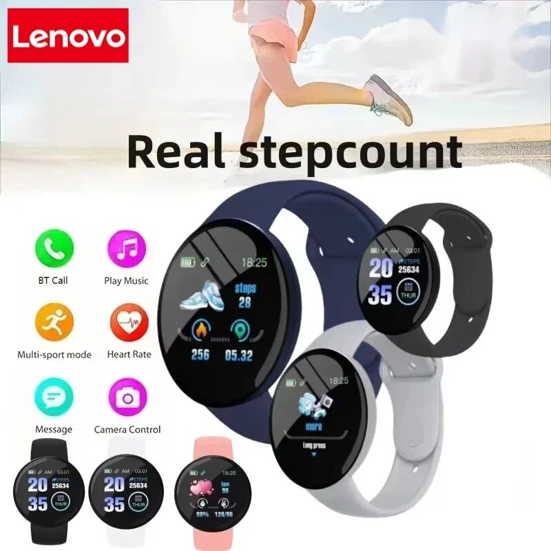 Lenovo Smart Watch Черный, Black — фото 1