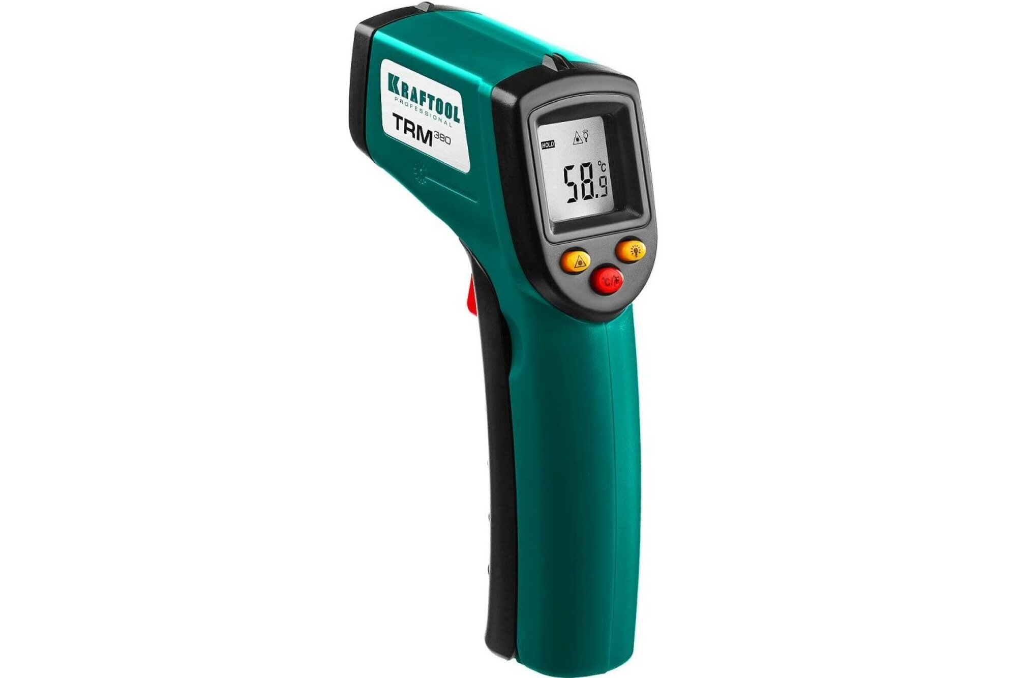 Пирометр инфракрасный TRM-380, KRAFTOOL 45707-380, -50С +380С