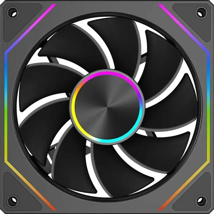Корпусный вентилятор PCCOOLER FG120R ARGB BK