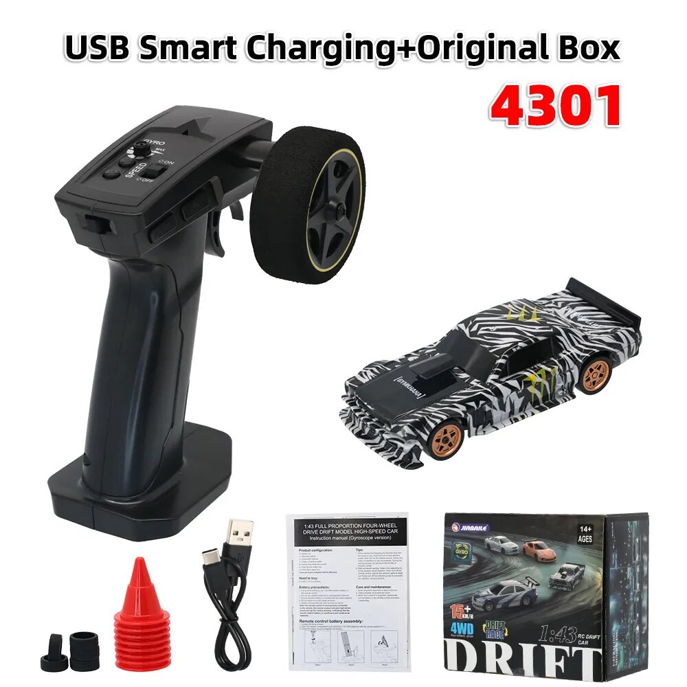 4301G Rc Игрушки 1/43 RC Дрифт Car + с Гиро 2.4G Дистанционное управление дистанционного управления