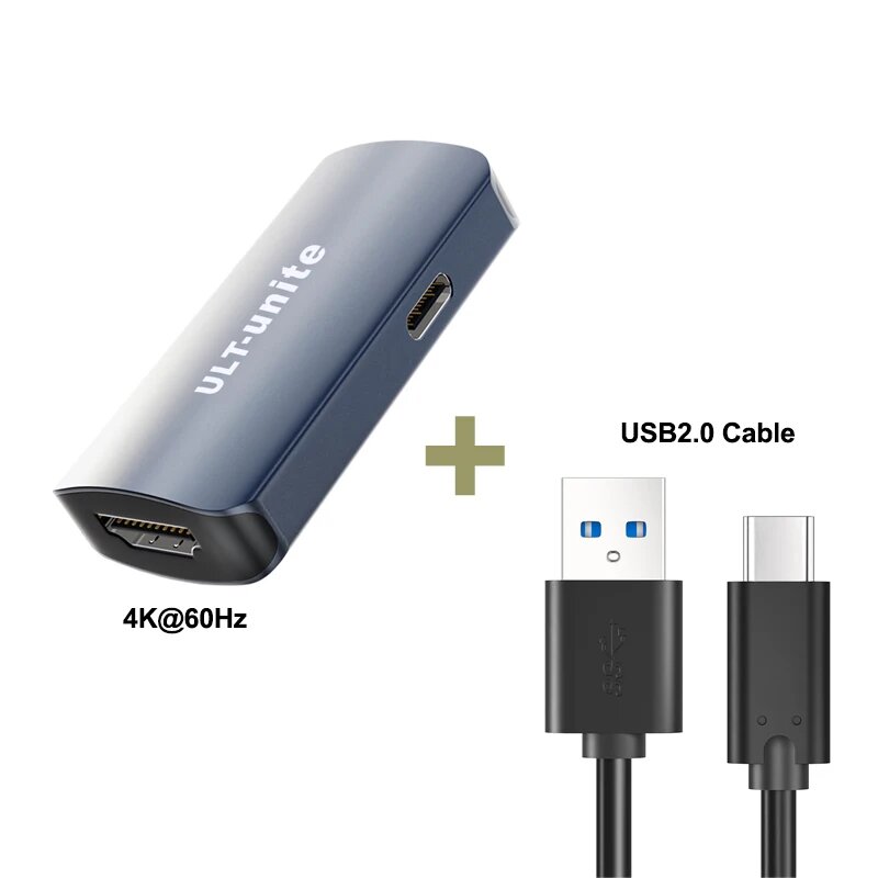 ULT－unite Адаптер HDMI 2.1 на USB-C 8K60Hz 4K60Hz 0119