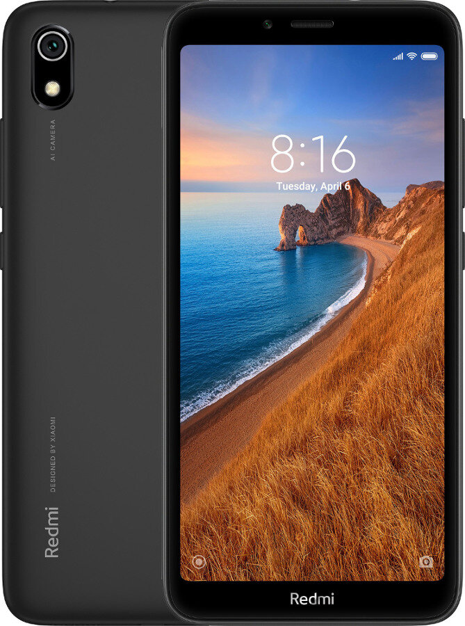 Смартфон Xiaomi Redmi 7A, 3 ГБ/32 ГБ, NFC, Bluetooth, Wi-Fi, Android
