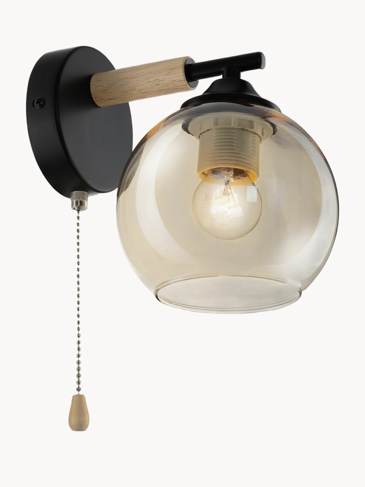 Бра с выключателем Citilux TIKA CL133411 Чёрное