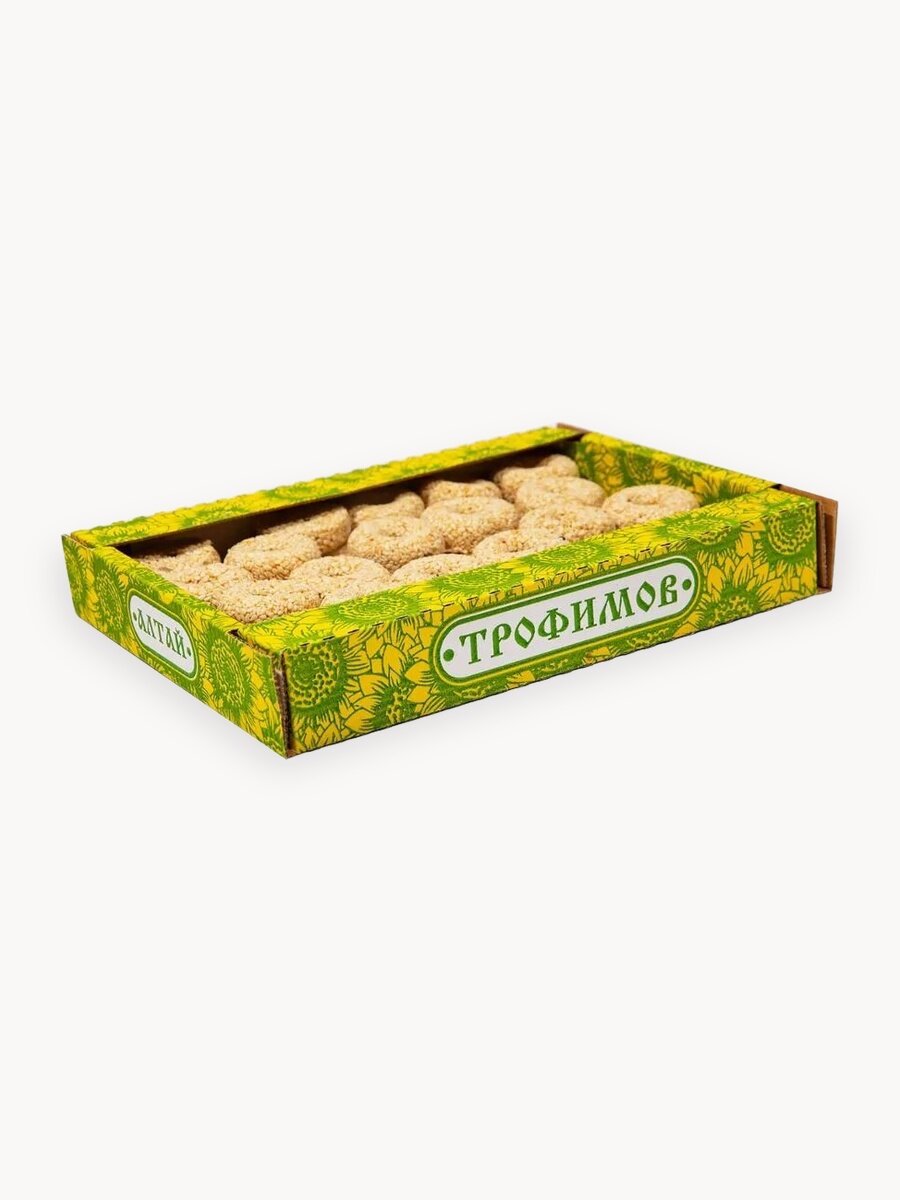 Козинаки кунжутные Долина Свободы с медом Трофимов, в коробке 500 г