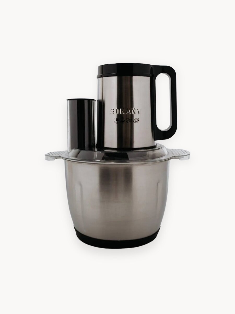 Измельчитель кухонный, Чоппер 6 лезвий, сенсорный, 6 в 1