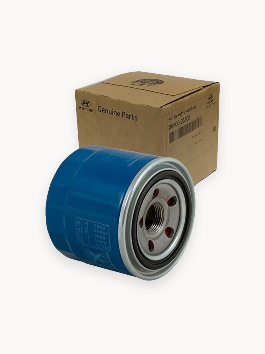Фильтр масляный hyundai, kia (2630035505)