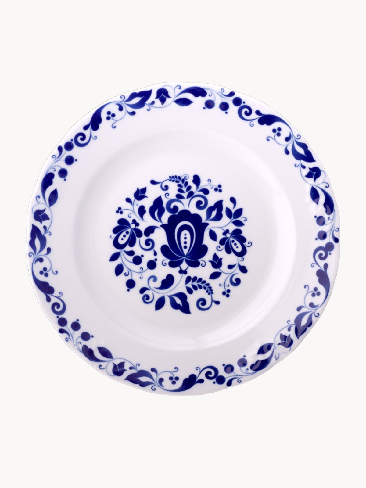 Тарелка Объединение "Гжель" Надежда