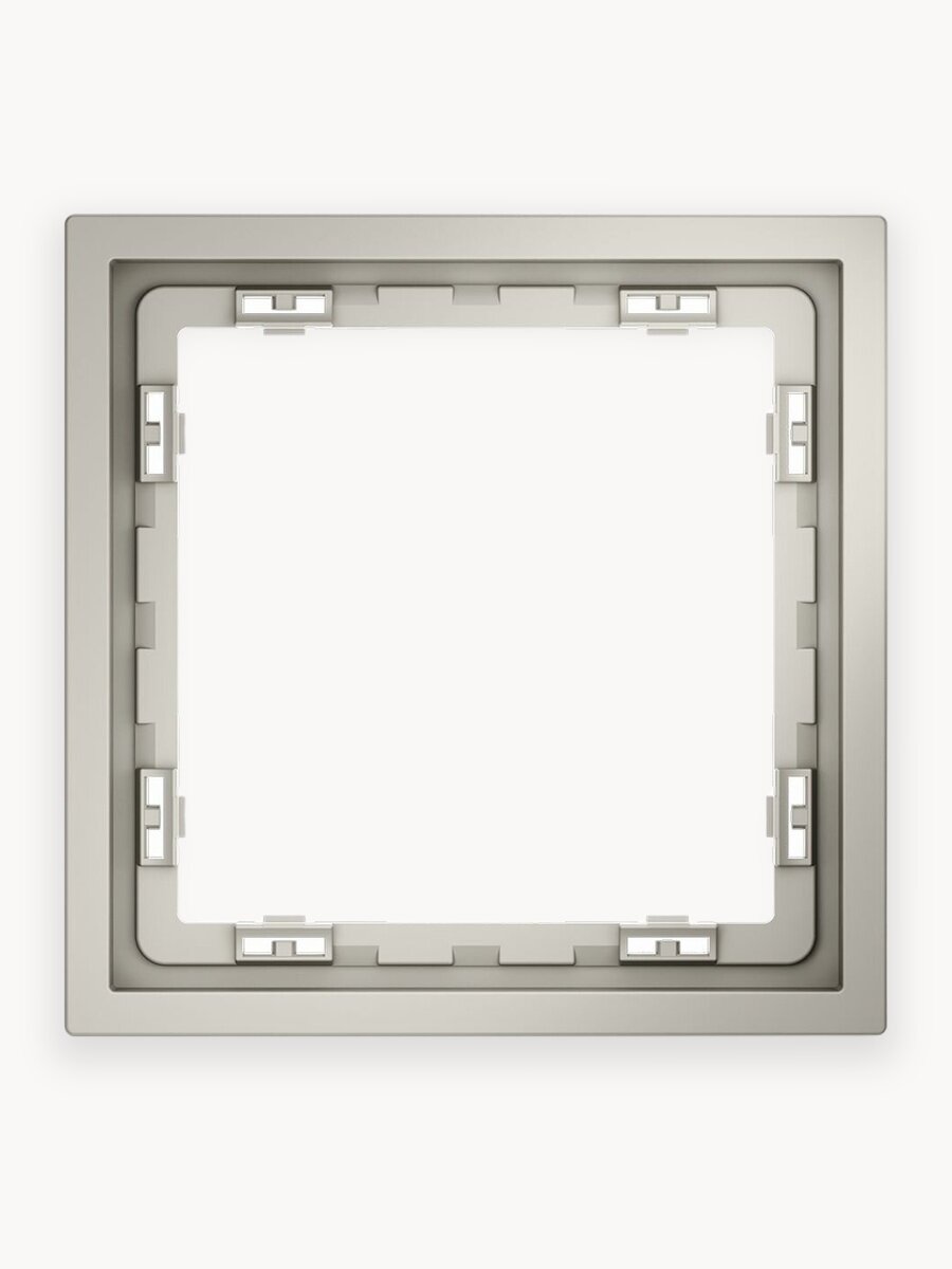 Рамка пластиковая для розетки и выключателя VOLTUM на 1 пост цвет кашемир VLS100103