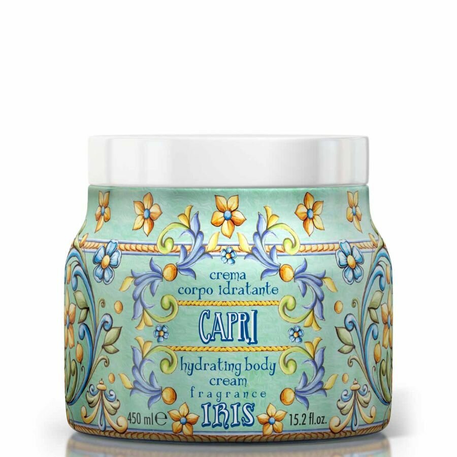 Увлажняющий крем для тела Iris of capri Rudy Profumi Каприйский ирис 450 мл.