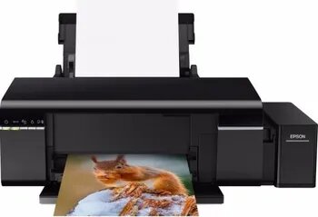 Epson Принтер струйный L805 совершенно новый , черный матовый