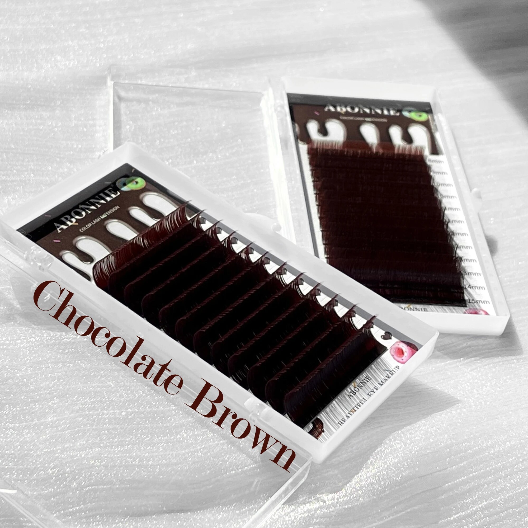 ABONNIE индивидуальные классические ресницы 0.03 0.05 0.07 D, 0,07 мм, 13 мм