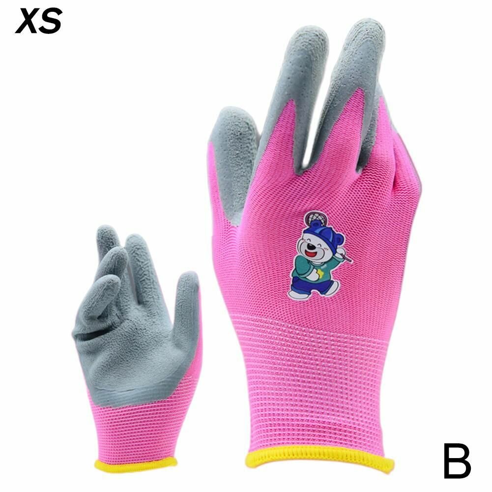 Детские рабочие перчатки, хозяйственные, защитные, Подходит для садов, ферм и т. д.