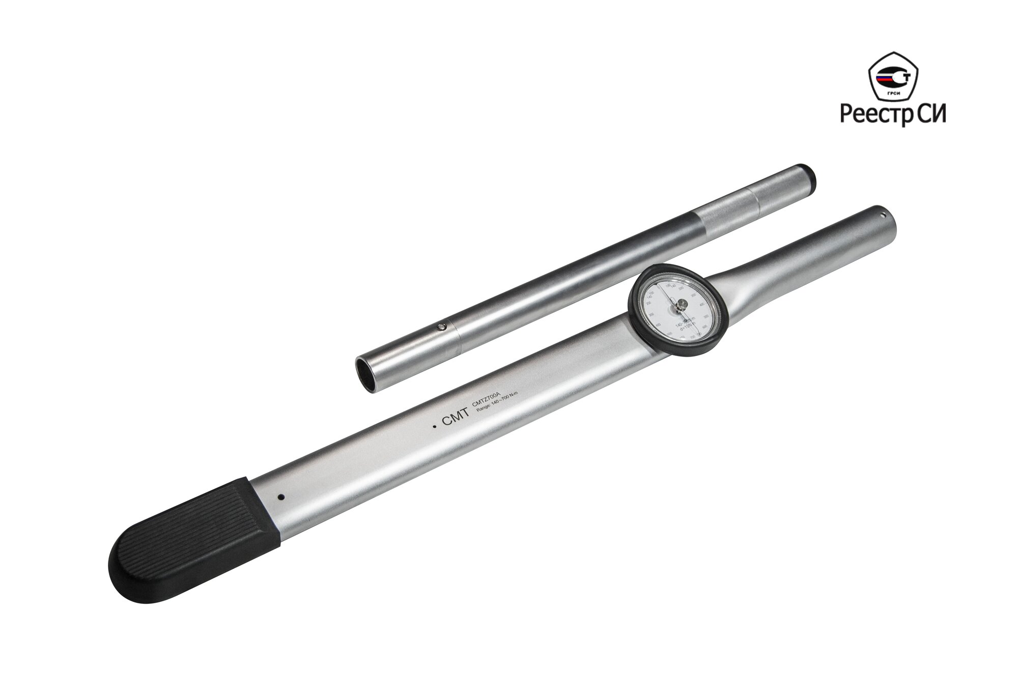 Динамометрический ключ CMTZ-700A, 140-700Nm, стрелочный, 3/4", для профессионального использования