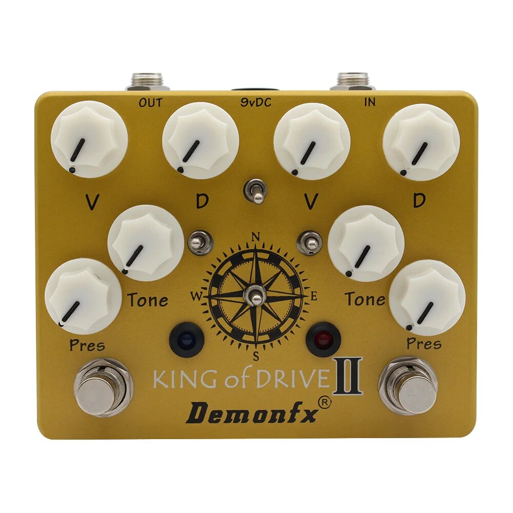 DemonFX KING OF DRIVE II гитарная педаль эффектов