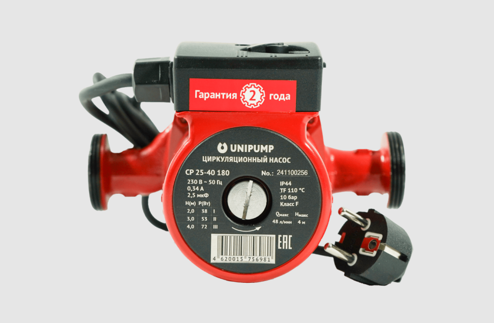 Unipump CP 32-80 180 (77870), Насос циркуляционный для отопления