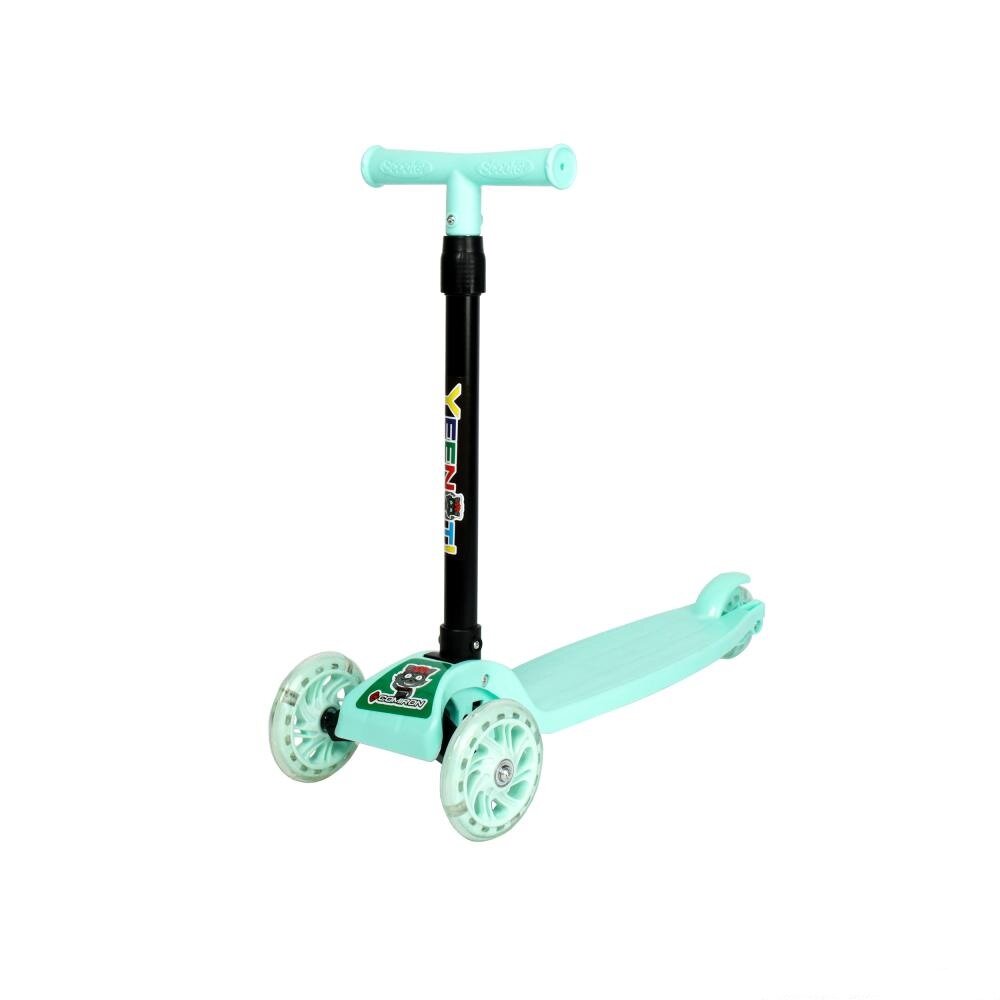 Самокат трехколесный облегченный для детей от 2-х лет COMIRON Yeenot зелёный GT105 719503