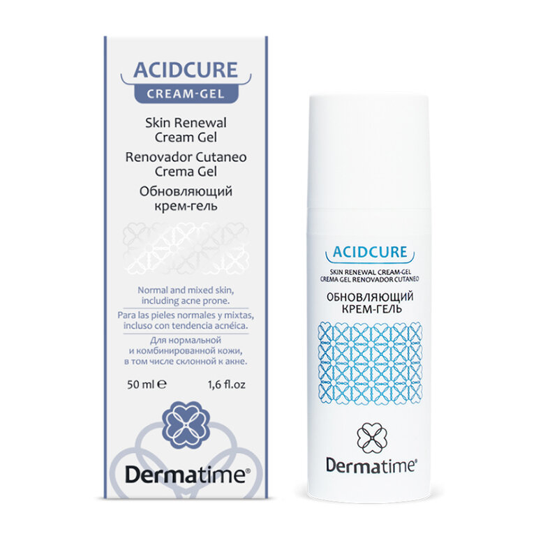 DERMATIME ACIDCURE Skin Renewal Cream Gel Крем-Гель Испания 50 мл