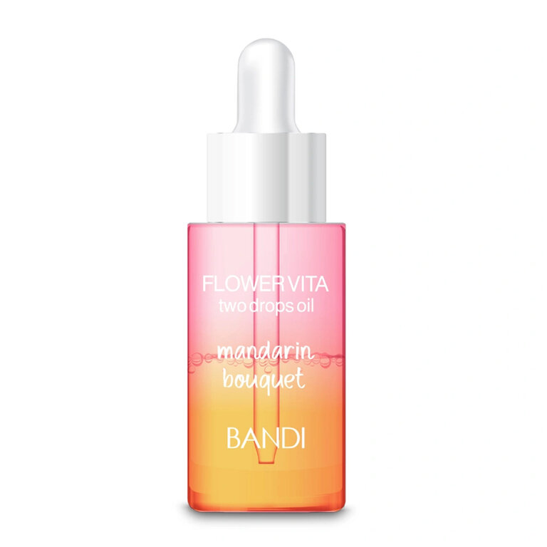 BANDI FLOWER VITA TWO DROPS OIL MANDARIN BOUQUET Двухфазное масло для кутикулы (мандарин) 20 мл