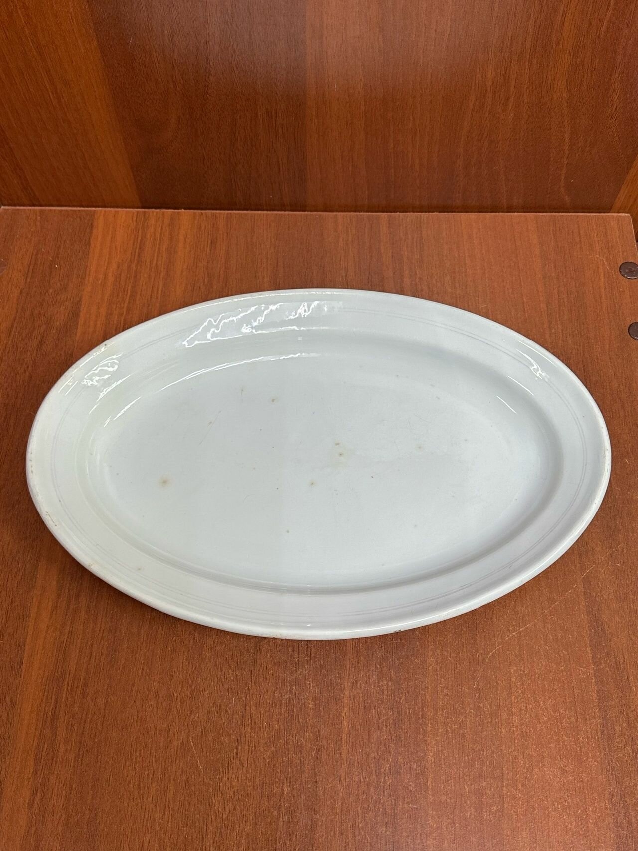 Блюдо овальное Кузнецов в Будах Царская Россия! 34*23 см Хорошее Состояние!