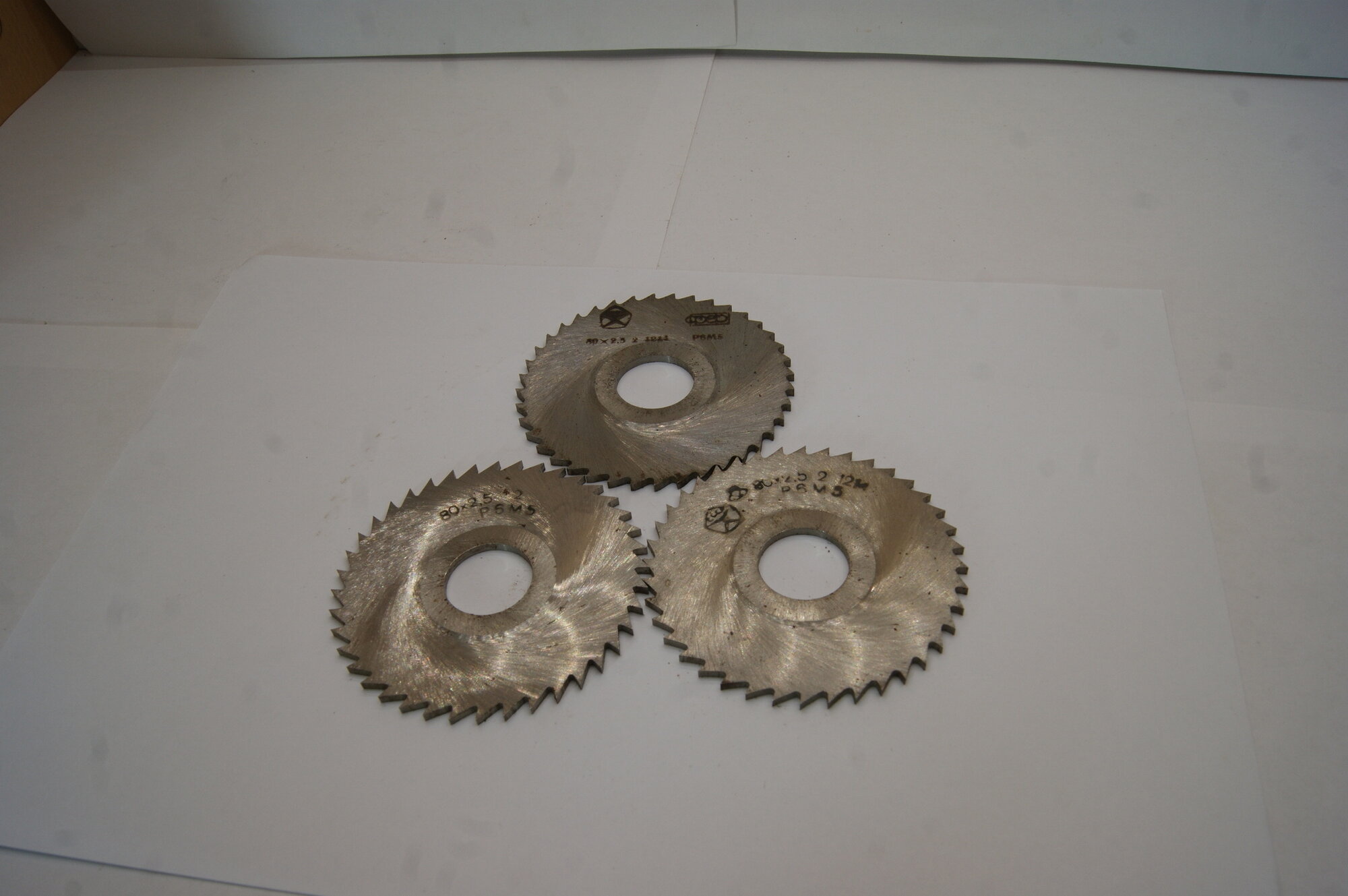 Фреза отрезная дисковая по металлу 80х2.5х22мм. z 40 Р6М5 СССР