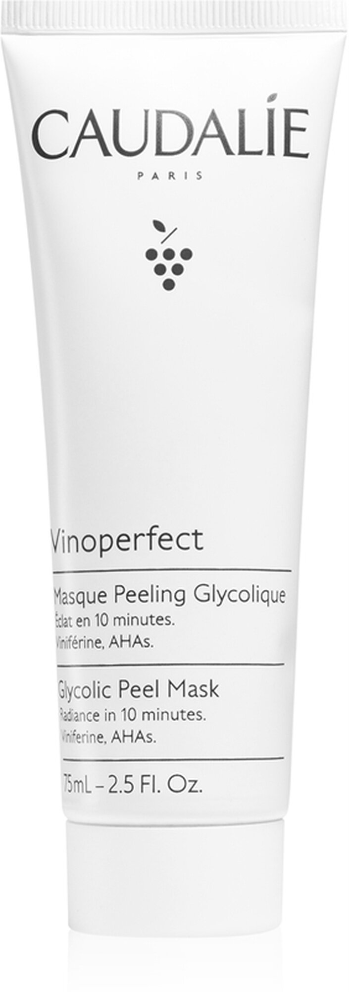 Caudalie Маска-пилинг с осветляющим эффектом Vinoperfect, 75 г