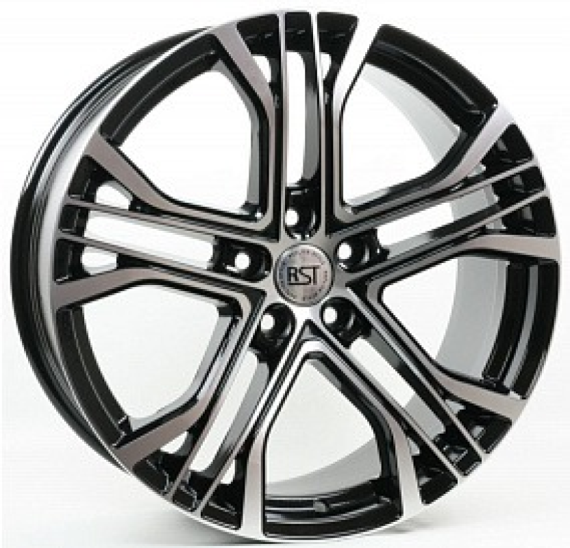 Диск колесный RST R029 (Touareg) 8,5x19 5x112 Dia66.6 ET28 цвет BD (черный с проточкой)
