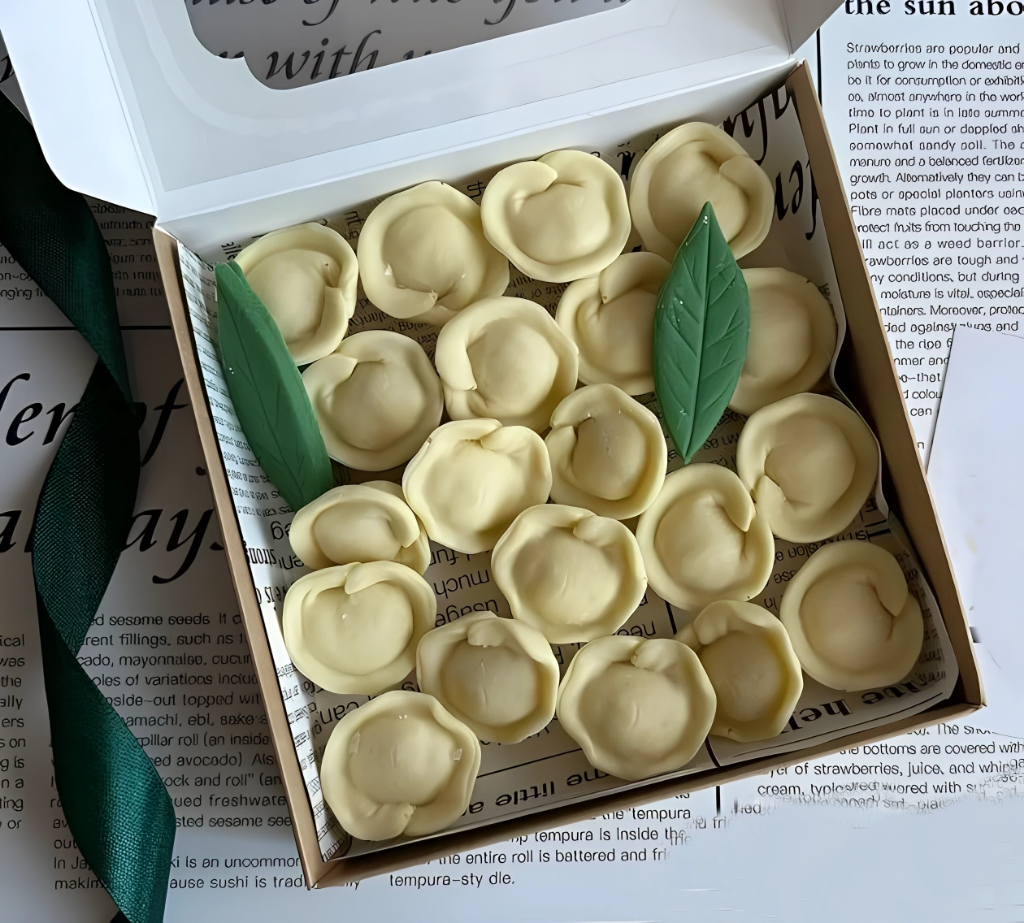 Шоколадные пельмени ShokoTrendy, ручная работа, в картонной коробке, 20шт