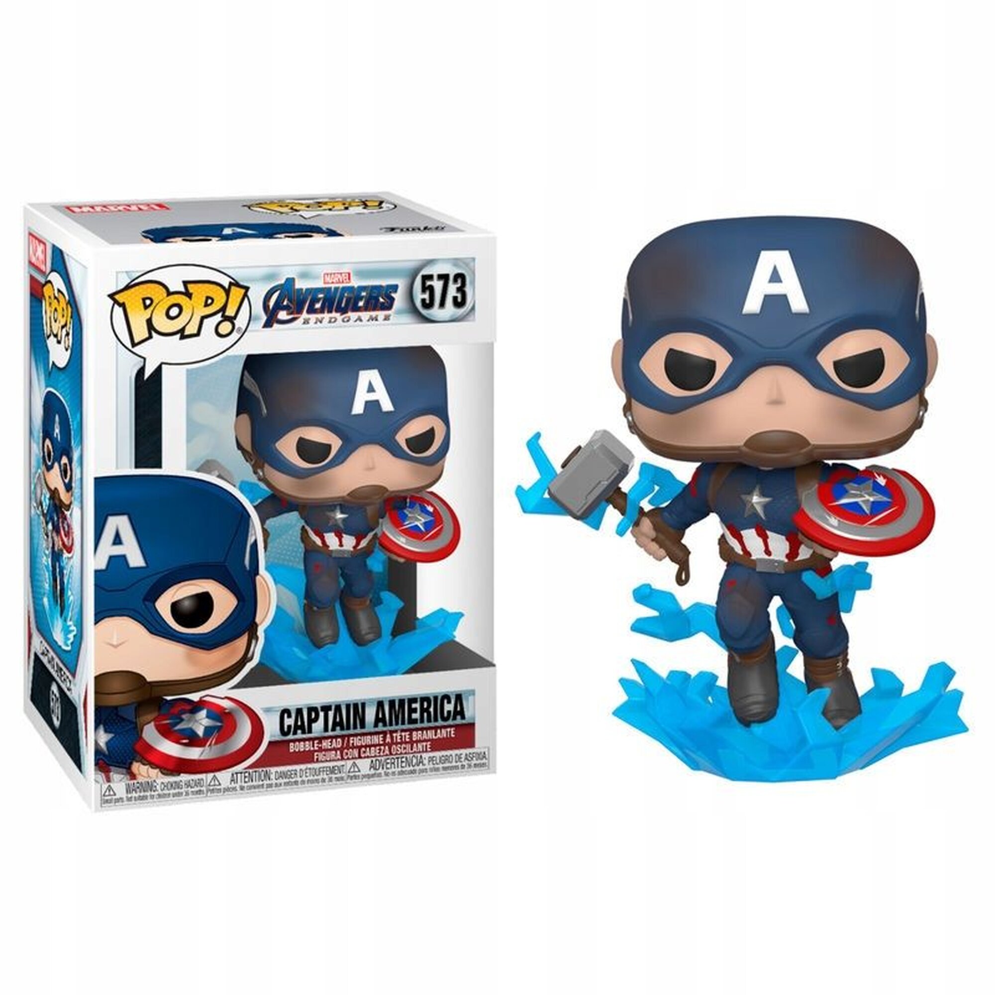 Фигурки Funko Pop - Коллекционная фигурка MARVEL AVENGERS Капитан Америка - Фанко 573