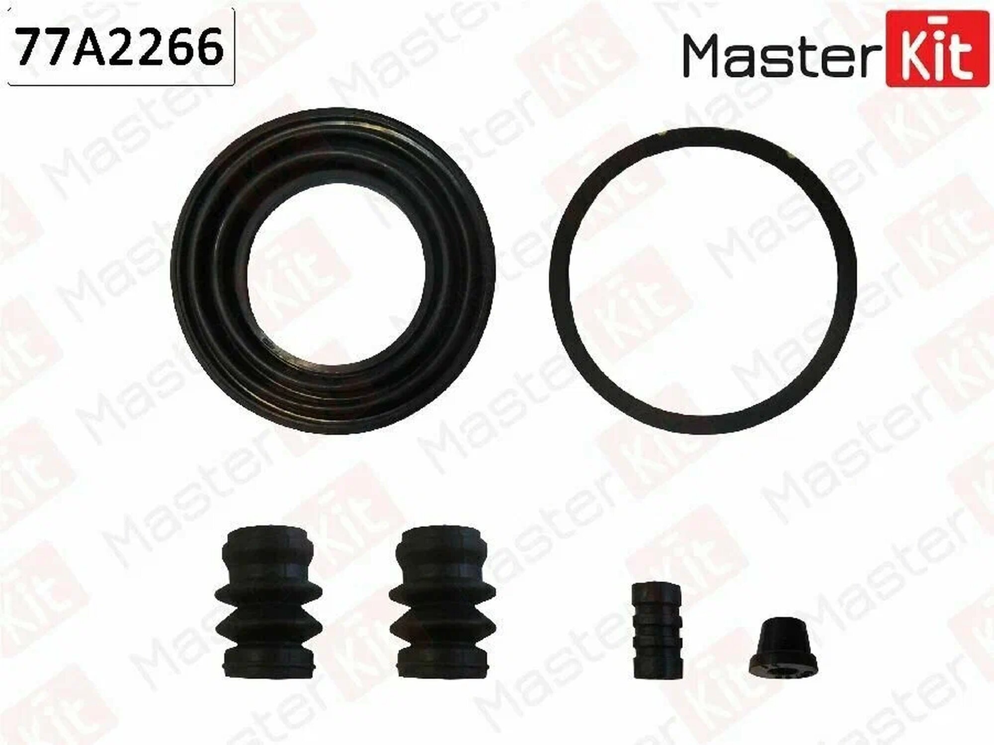 Ремкомплект тормозного суппорта Mercedes-Benz A-CLASS (W168) 1997 - 2005, VW POLO (9N_) 2001, MASTERKIT 77A2266