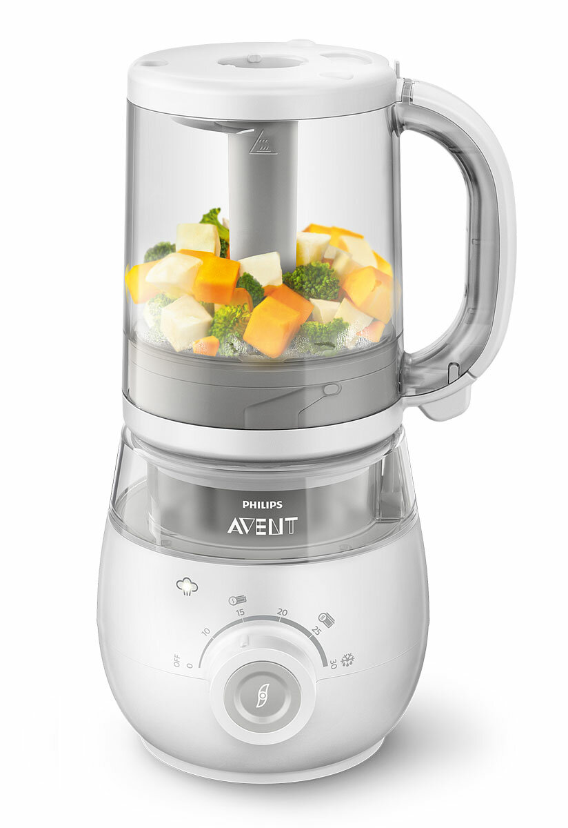 Philips Avent Пароварка-блендер "4-в-1" SCF875/02 -hz