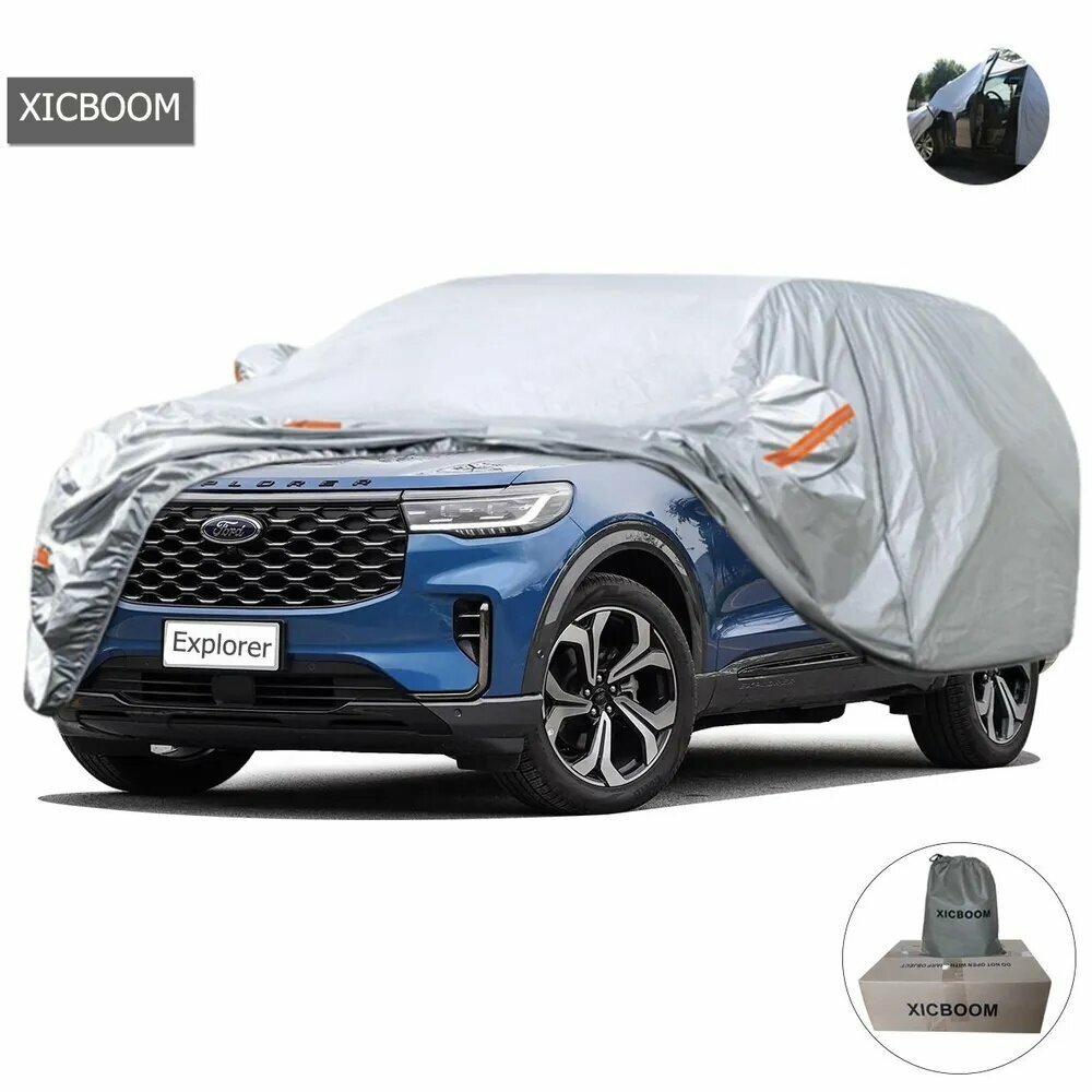 XICBOOM Чехол на автомобиль Ford Explorer, Мембранные материалы, Ткань, 1 шт.