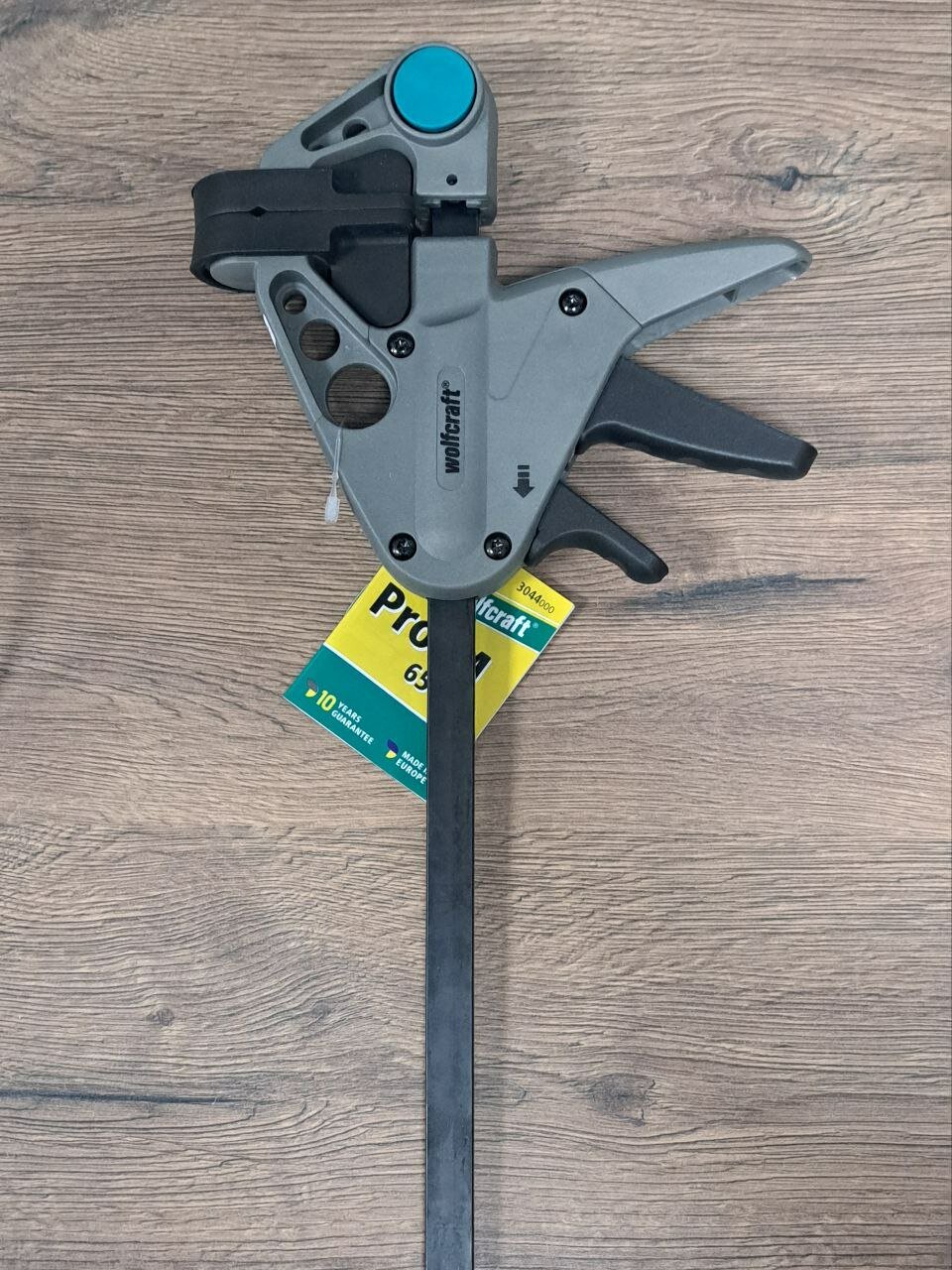 Струбцина быстрозажимная Wolfcraft EHZ Pro 65-400, распор 160-570 мм