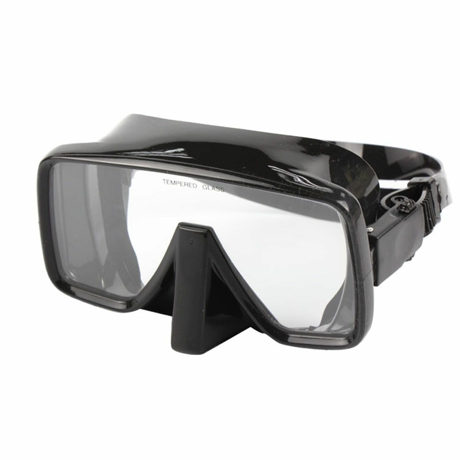 Маска для подводного плавания, панорамные закаленные очки маска снорклинга сухой трубки