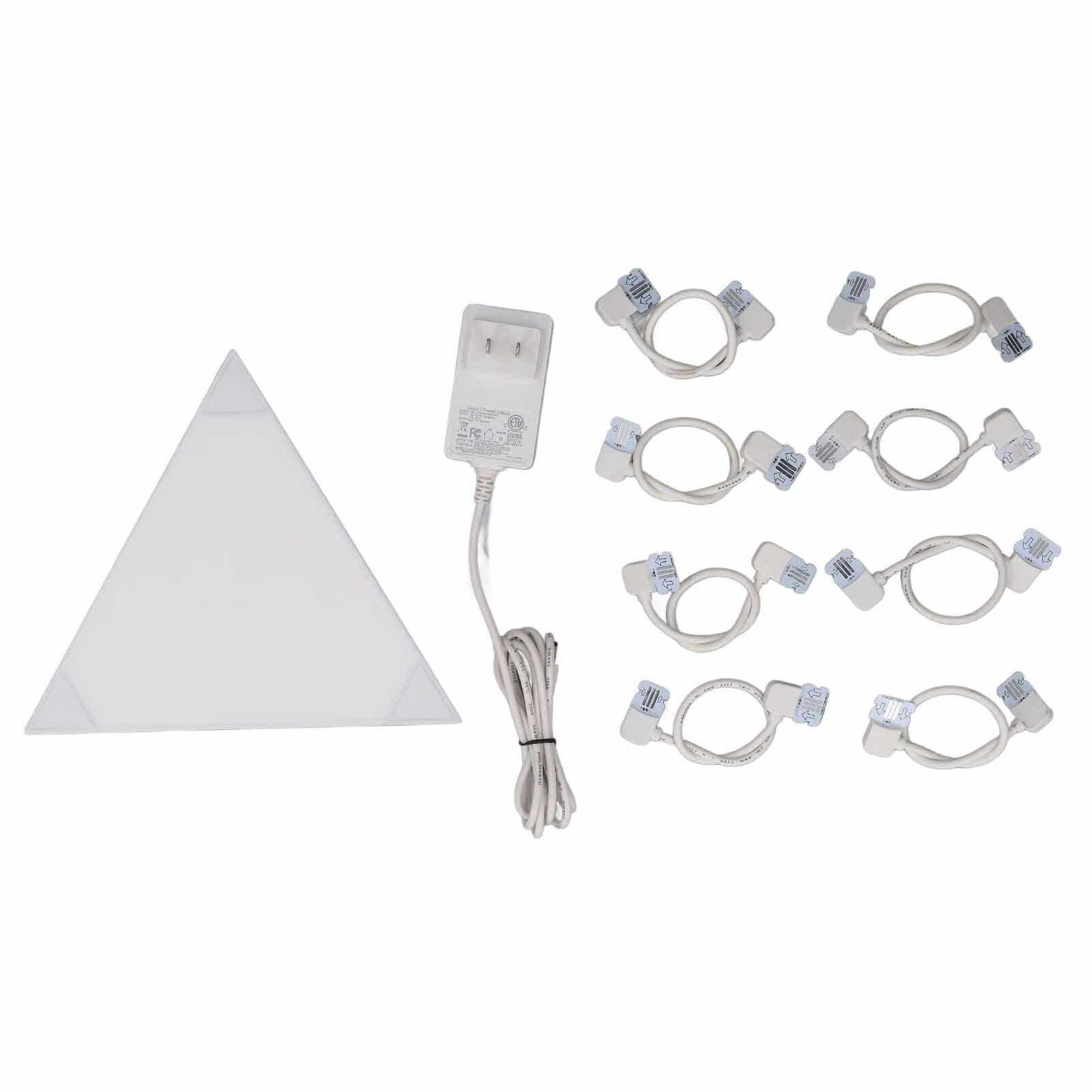 Треугольная LED-панель с голосовым управлением (US)