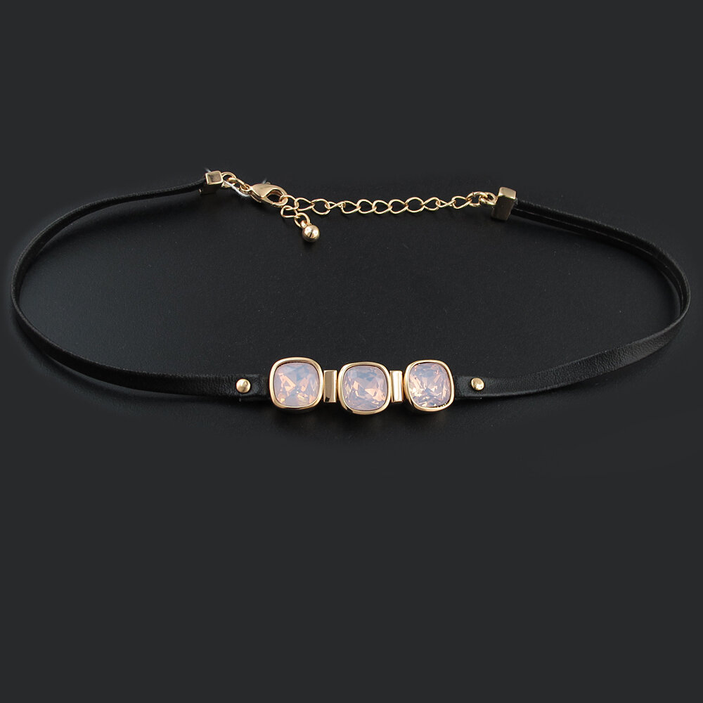 Колье, кристаллы Swarovski