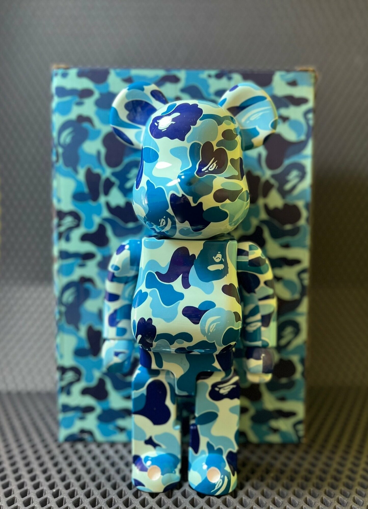 Фигурка Bearbrick Bape Синяя