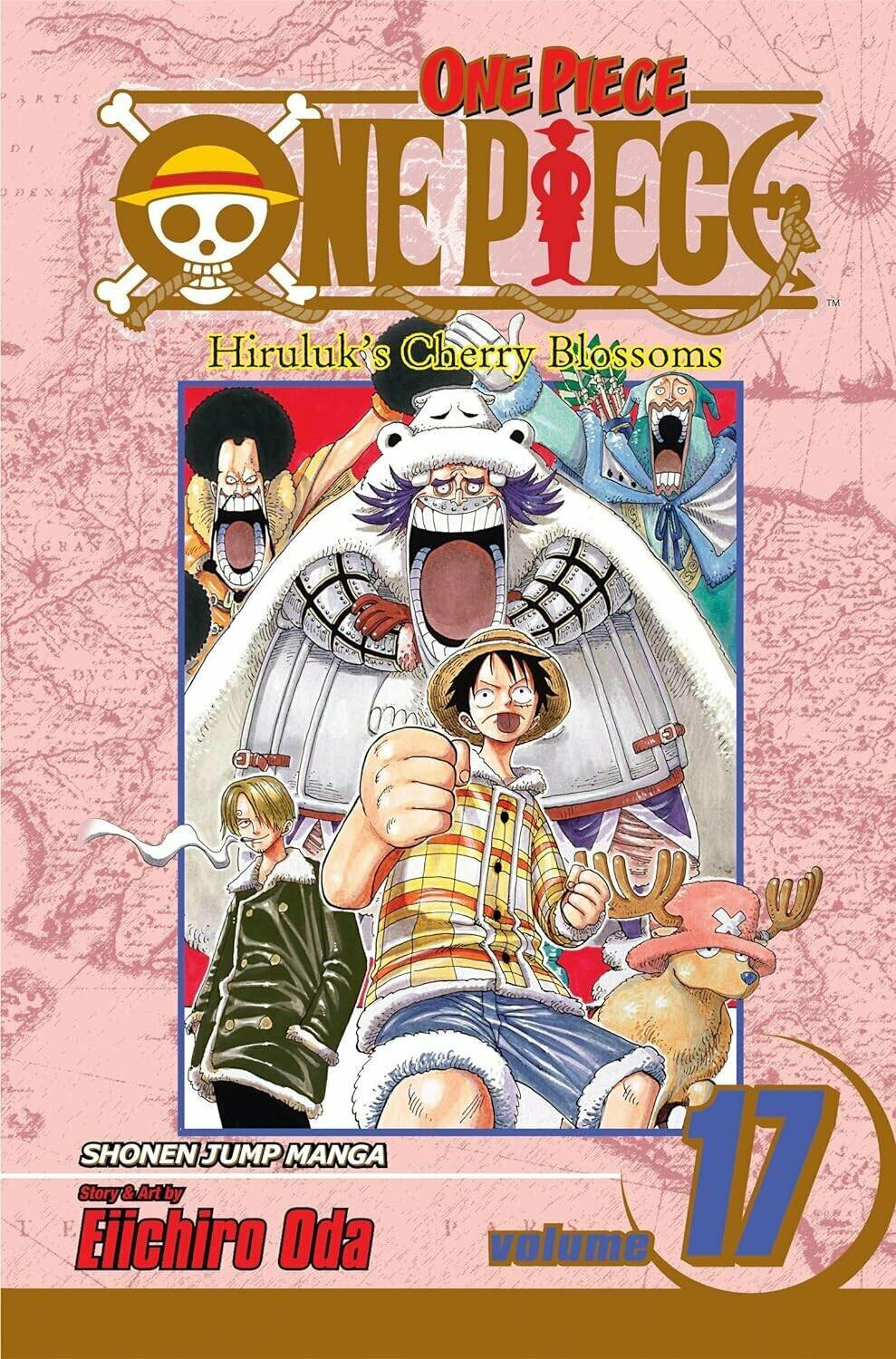 Eiichiro Oda. One Piece, Vol. 17 Большой Куш том 17 (Эйитиро Ода)/ Книги на английском языке