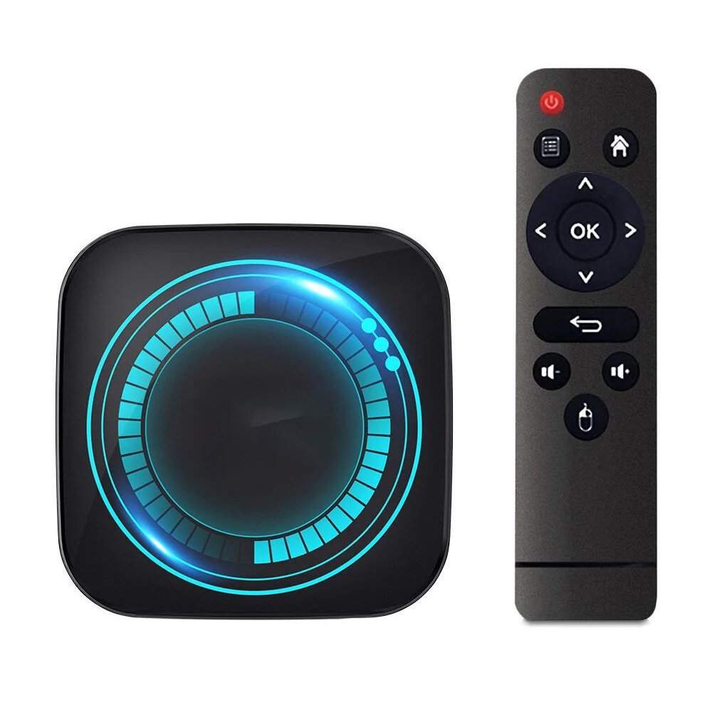 ТВ-приставка Android 12 Allwinner H618 Quad Core Cortex A53 с поддержкой видео 8K 4K BT Wifi Google Voice Media Player Set top box