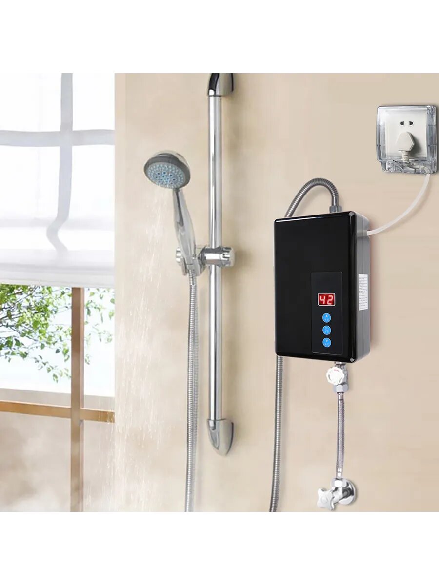 220 В 5,5 кВт Мини Мгновенный Электрический Водонагреватель