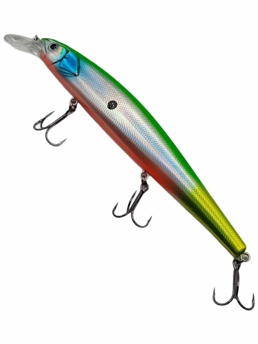 Воблер Jackall Magsquad 160 мм 33.5 г: на щуку и судака, тонущий, крупный приманка