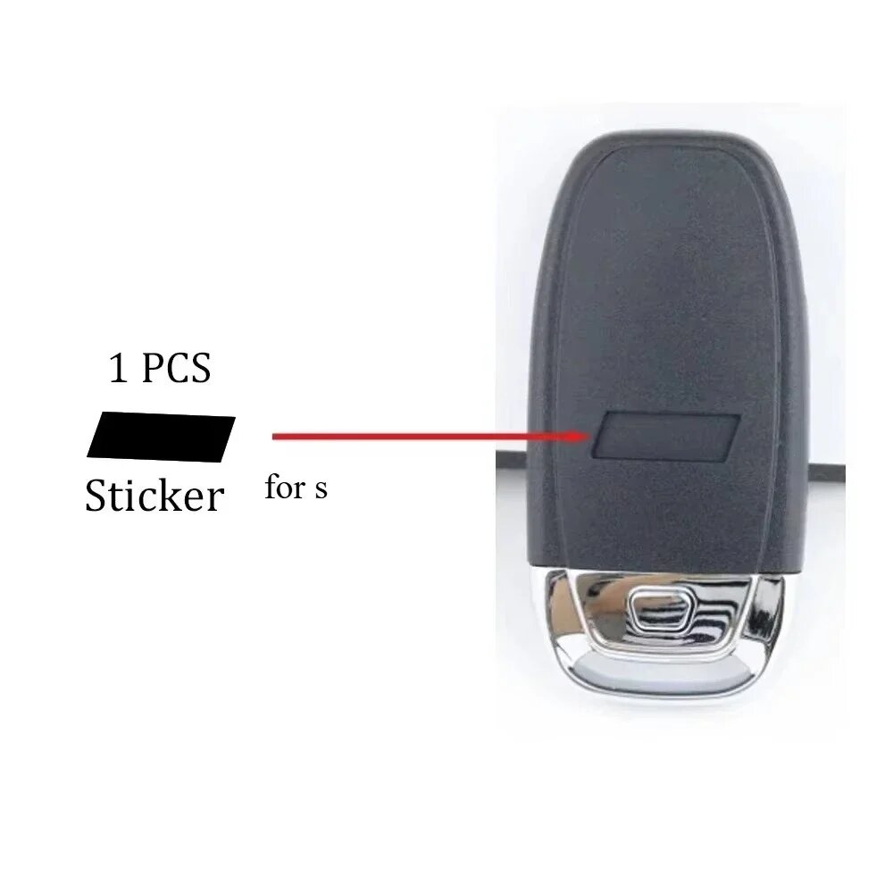 Оригинальный корпус автомобильного ключа для Audi A7 A8 Quattro Q5 Q7 S4 S5 S6 S7 S8 TT 8V B8 B9 C7 Q3 A1 A4l A3 A4 A5 A6 sticker for S