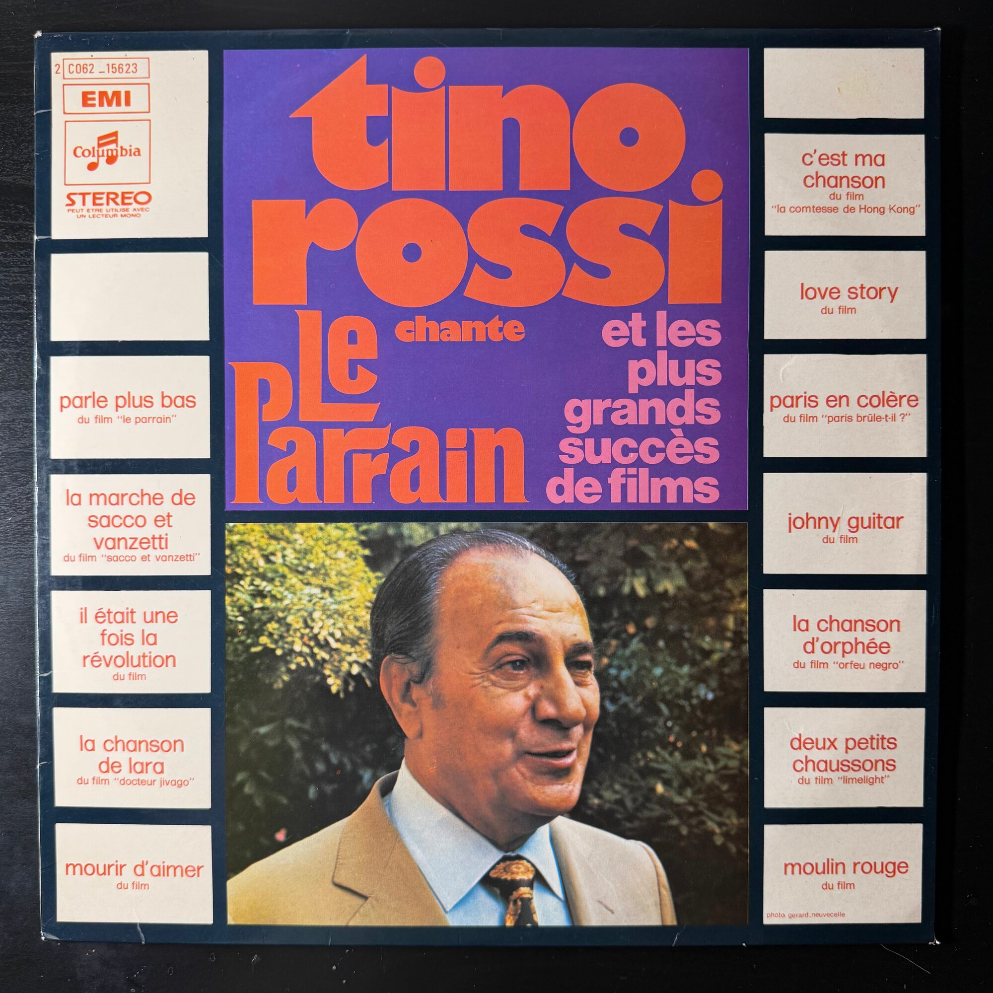 Виниловая пластинка Tino Rossi - Chante Le Parrain Et Les Plus Grandes Succes De Films (Франция)