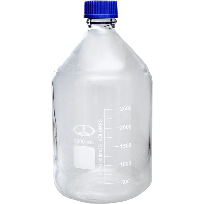 Банка 3л с делениями, с навинчив. крышкой, светлое стекло 10006814