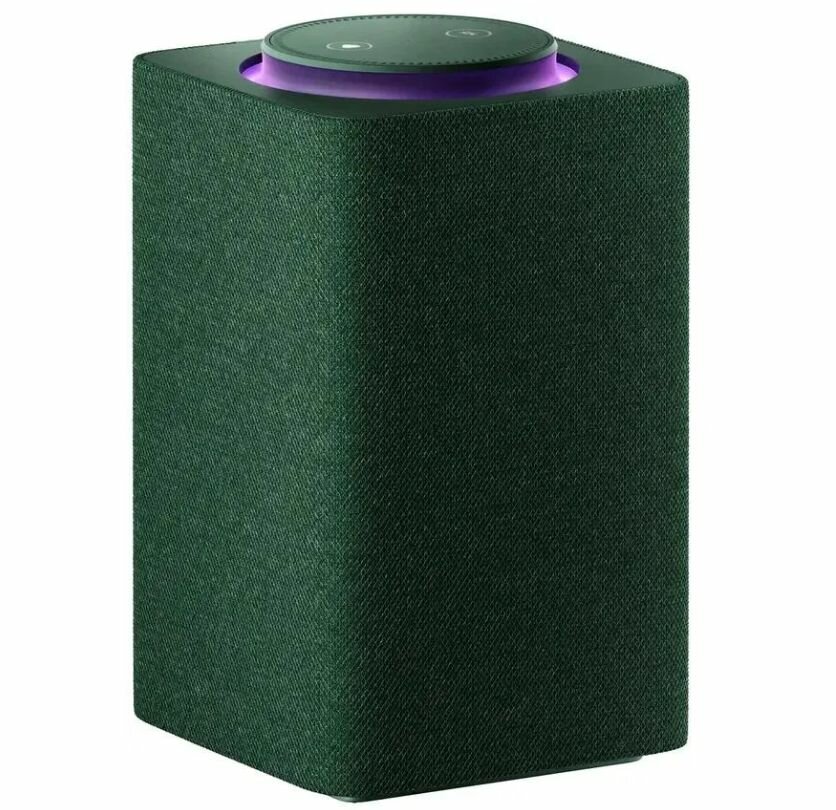 Умная колонка Яндекс Станция Макс (YNDX-00053Z) зеленый - 65 Вт, Bluetooth, Wi-Fi, Zigbee, AUX, голосовой помощник Алиса