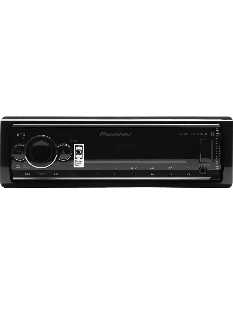 Автомагнитола MVH-S520BT FM-USB-RCA Bluetooth 4х50Вт