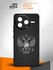 Чехол на Poco F7 Pro, Поко Ф7 Про, накладка, противоударный, силиконовый, с карт...