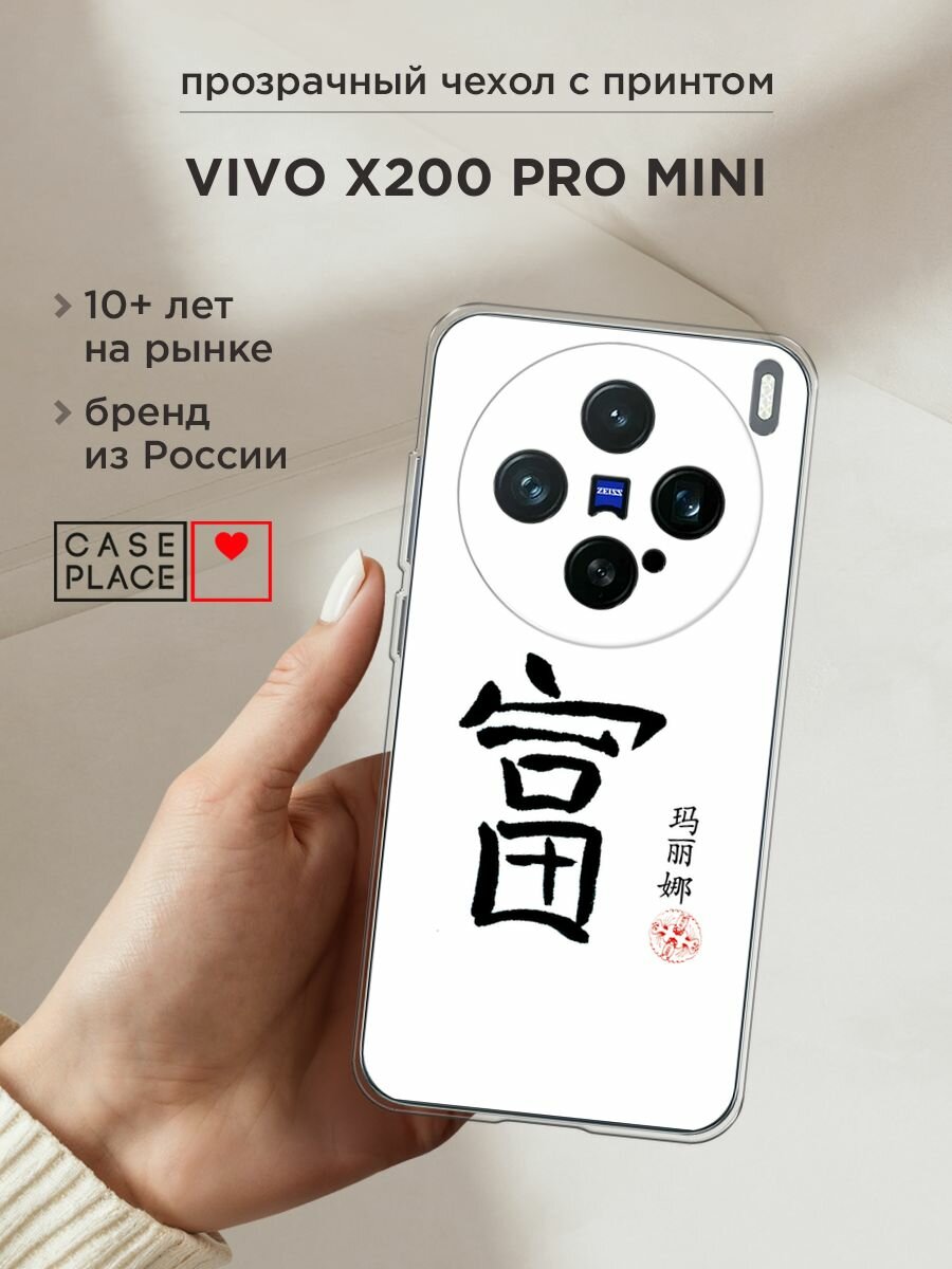 Чехол на Vivo X200 Pro mini / Виво X200 Про мини с принтом "Богатство 1"