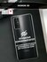Чехол на Honor 30 / Хонор 30 с принтом "Неприемлемый контент", прозрачный