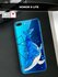 Чехол на Honor 9 Lite / Хонор 9 Лайт с принтом "Кит графика", прозрачный